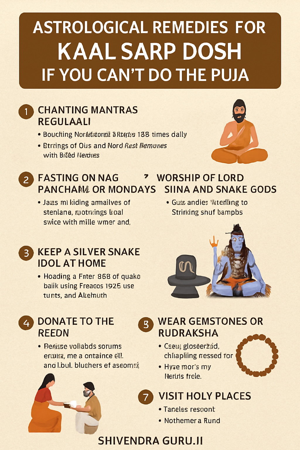 Astrological Remedies for Kaal Sarp Dosh if You Can’t Do the Puja