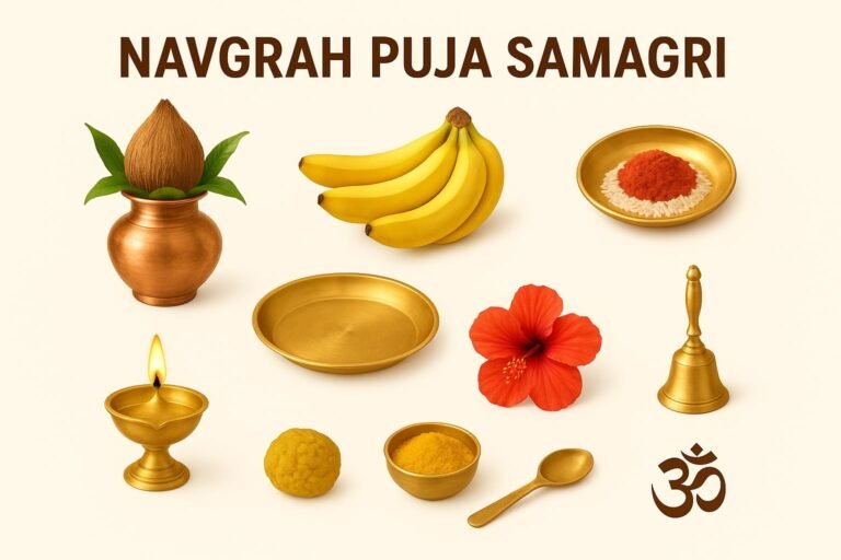 Navgrah Puja Samagri : Complete Guide for Worship of Nine Planets 2026