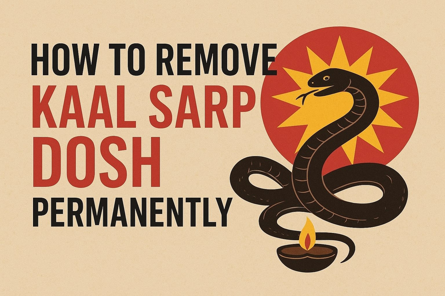 How to Remove Kaal Sarp Dosh Permanently – Complete Guide