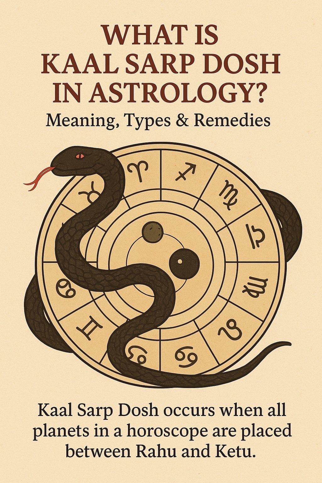 What is Kaal Sarp Dosh in Astrology? Meaning, Types & Remedies